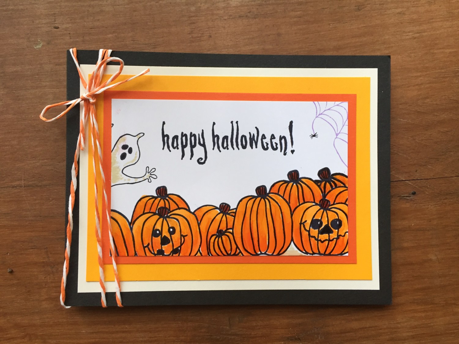 Boo! Card – Oct. 26, 2020 – Endless Creations Rubber Stamps