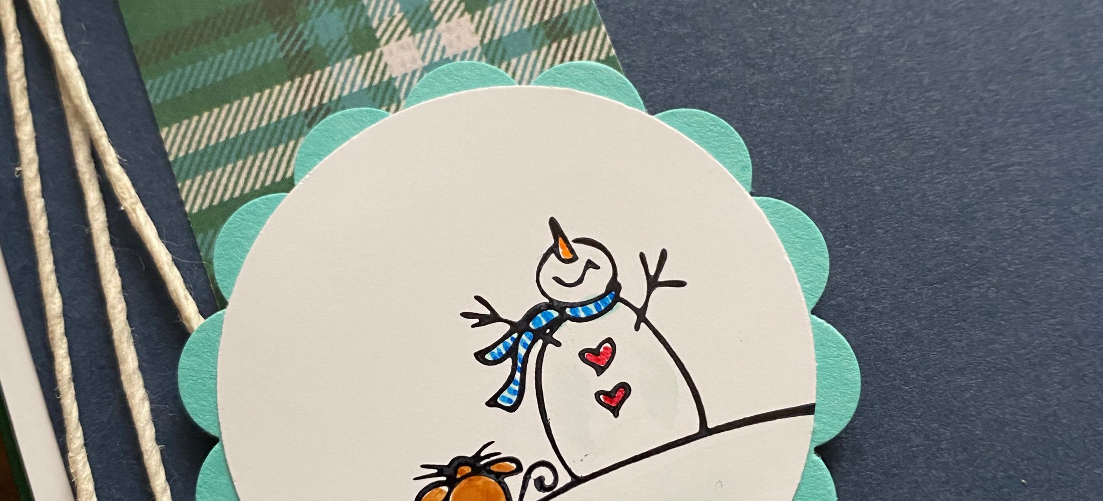 Snowman w/ mouse – Oct. 5, 2020 – Endless Creations Rubber Stamps