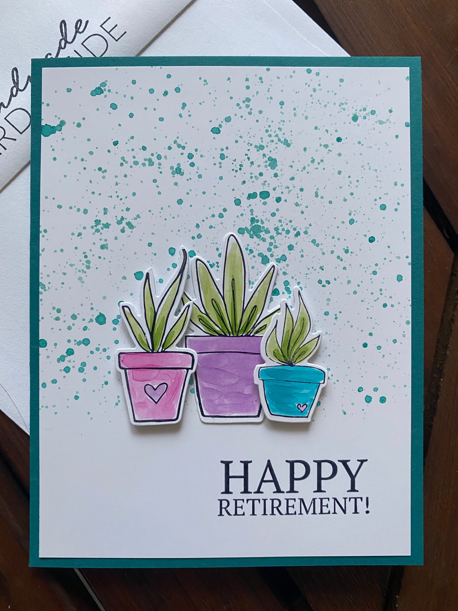 Happy retirement – Mar. 15, 2021 – Endless Creations Rubber Stamps