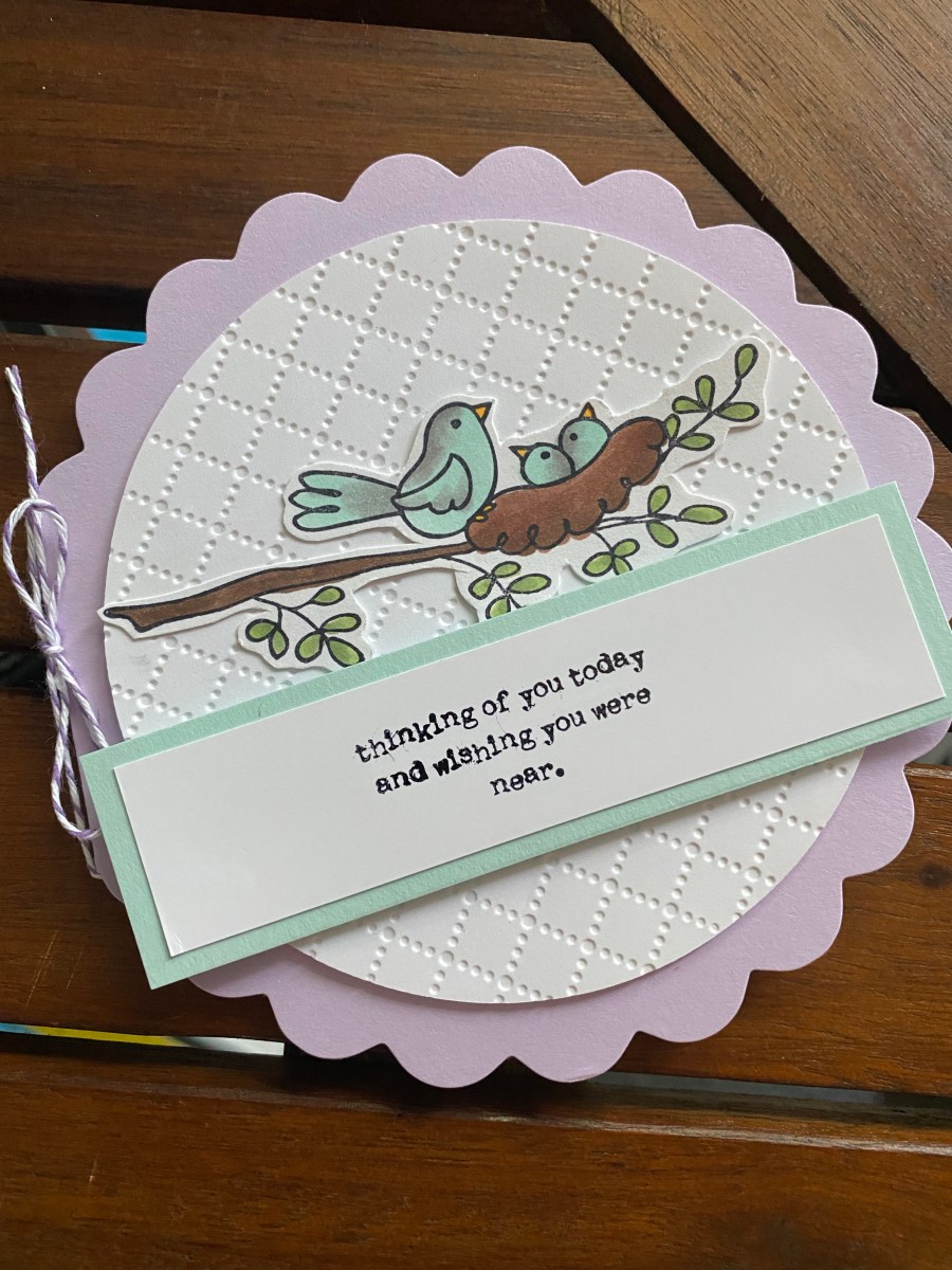 Bird nest – June 17, 2021 – Endless Creations Rubber Stamps
