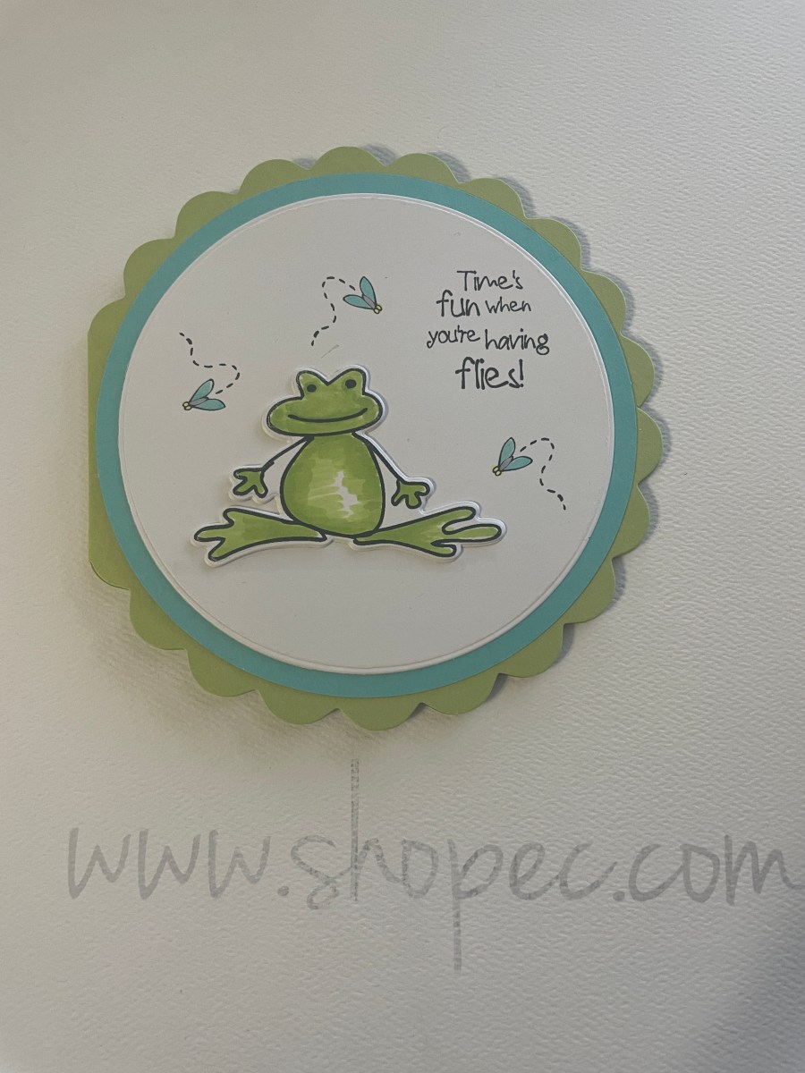 Frog & Flies! – Endless Creations Rubber Stamps